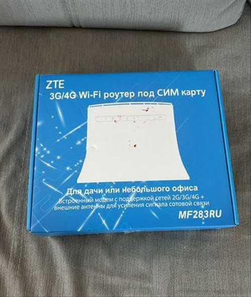 Wifi роутер 4g ZTE MF283RU