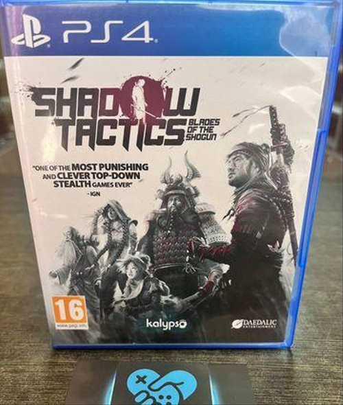 Shadow Tactics. Лицензия для PlayStation 4 PS4 PS
