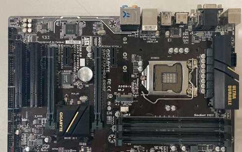 LGA 1151 Gigabyte GA-Z170-HD3 DDR3 (без звука)
