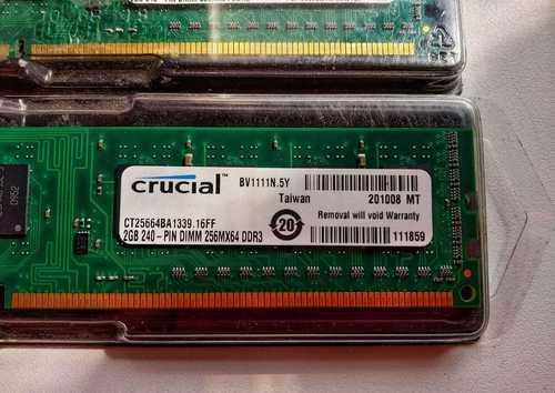 Crucial DDR3 2X2