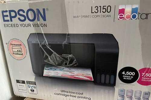 Как пользоваться принтером epson l3150