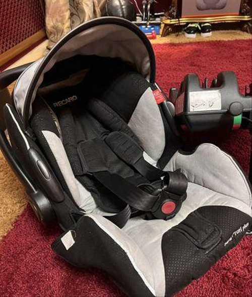 Детское кресло Recaro люлька isofix + база