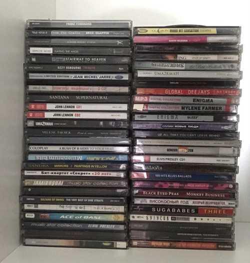 Коллекция CD (50 дисков)