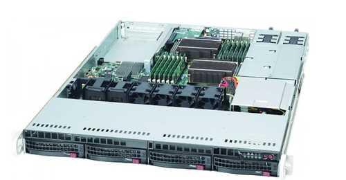 Сервер Supermicro 6016T/X8DTU-F/2x X5650/128GB RAM