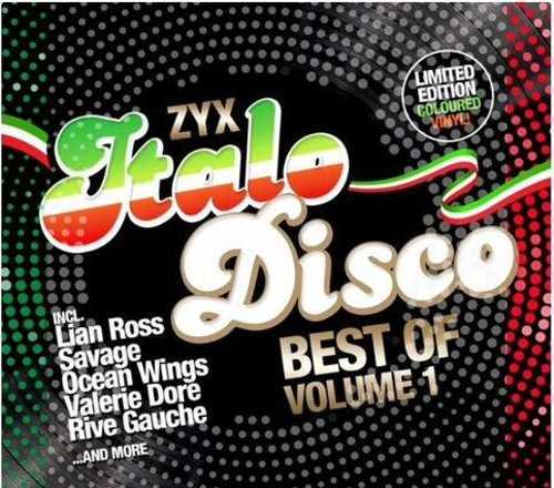 ZYX Italo Disco: Best Of Vol.1 2LP Винил пластинка