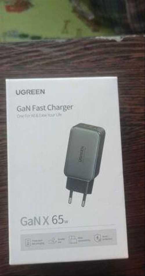 Ugreen 65W GaN Quick Charge 4,0 3,0 Type C PD USB