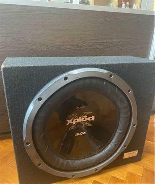 Сабвуфер sony xplod 1300w