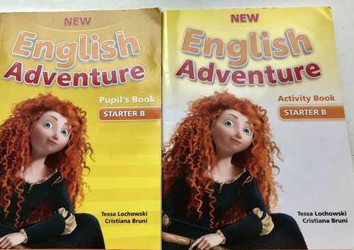 Учебник New English Adventure и тетрадь Тесса Лочо
