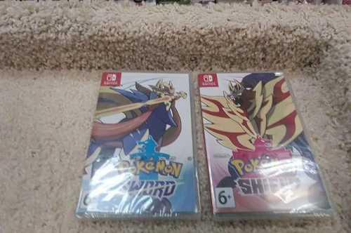 Pokemon Sword + Pokemon Shield Nintendo Switch