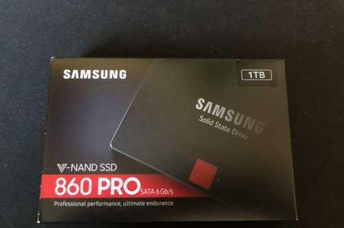 Ssd 1024 гб. Накопитель Samsung MZ-76p1t0bw. Samsung 860 Pro OEM белая упаковка.