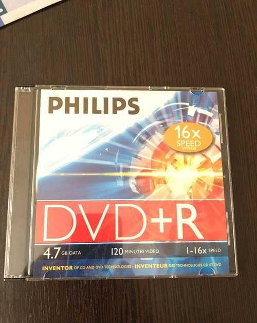 Болванка DVD-R новая 4.7 Gb