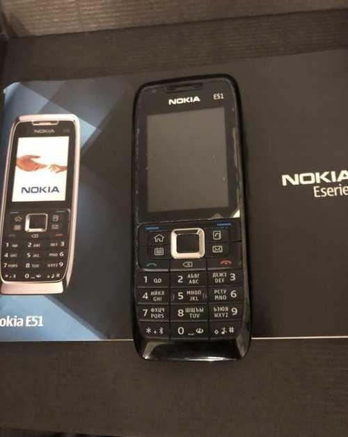 Телефон Nokia E51 на запчасти