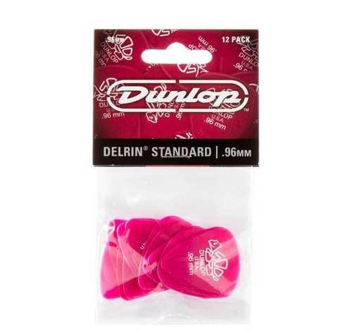 Медиаторы Dunlop Delrin 500, 0.96 мм, набор из 12