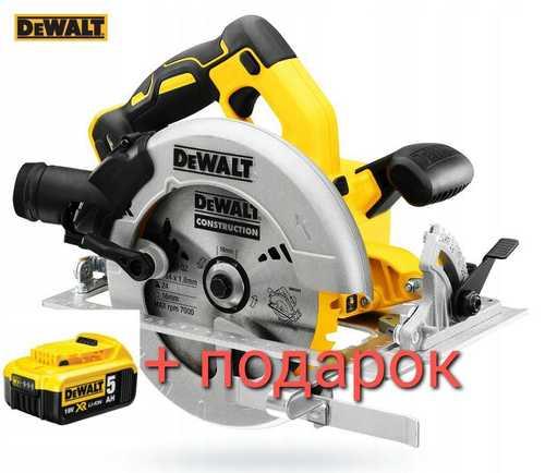 Пила dewalt DCS570N + DCB184