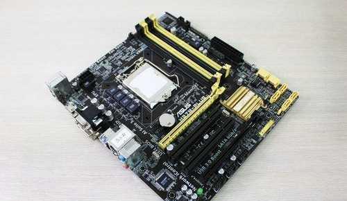 Материнская плата 1150 Asus H87M-plus (4xDDR3)