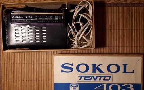 Радиоприемник Sokol tento 403