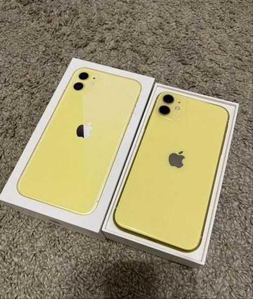 iPhone 11 yellow 64gb рст