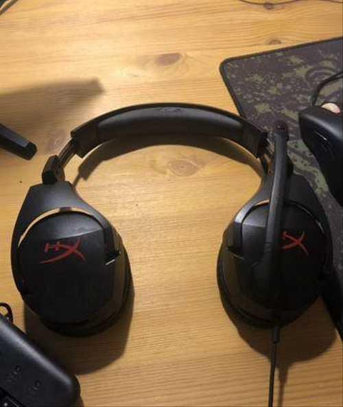 Игровые наушники hyperx