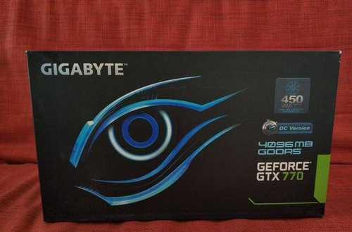 Видеокарта Gigabyte GeForce GTX 770 4GB