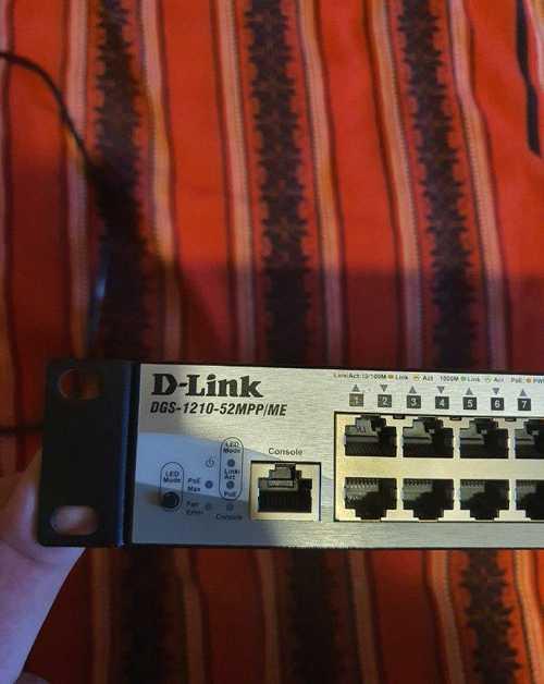 D-link dgs-1210-52/me. коммутатор dgs-1210-52me. D link 1210 52 me. D link 1210 52 me. / dl-des-1210-52/c1a/ коммутатор 48port 10/100 4 port combo/ sfp.