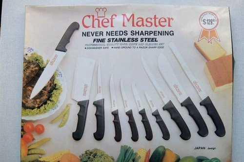 Набор ножей 10 шт Chef Master новый. 