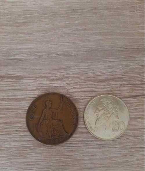 Зарубежные монеты. Кипр