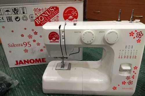 Новая швейная машина Janome