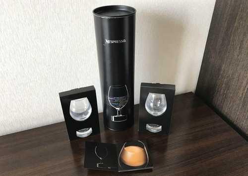 Набор 2х бокалов Nespresso Reveal Lungo новый
