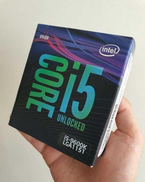 Процессор Intel Core i5 9600K, LGA 1151v2, BOX