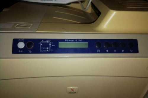 Цветной лазерный принтер xerox 6100