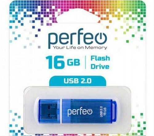 Флешка USB 16Gb Perfeo C13 Blue