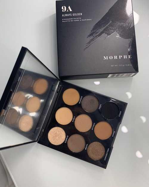 Тени для век Morphe 9A Always Golden