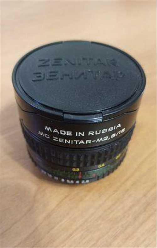 Объектив Zenitar 16mm f2.8 Fisheye M42