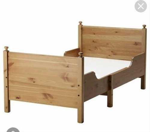 Кровать лексвик и матрас наттсмиг IKEA