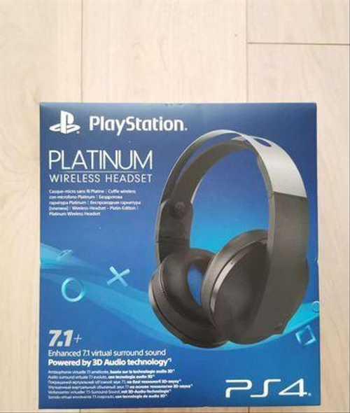 Беспроводные наушники Sony Playstation Platinum