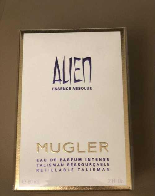 Новый оригинал Mugler Alien Essence Absolue 60мл