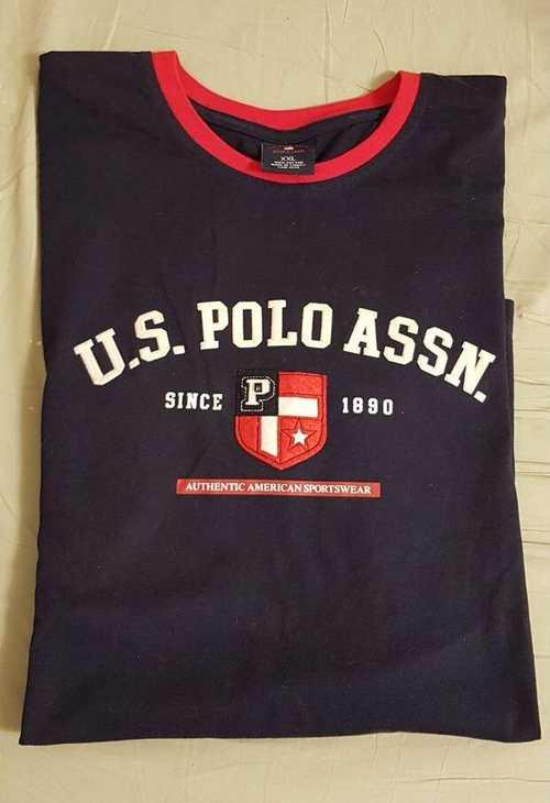 Футболка US.polo assn. в хорошем состоянии