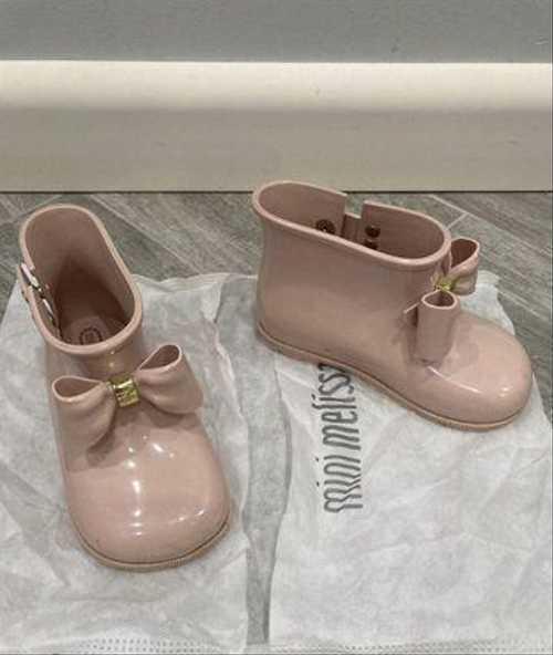 Mini melissa сапоги