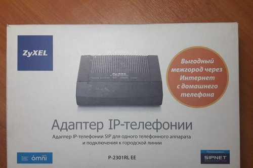 Адаптер для VoIP-телефонии zyxel P-2301RL EE