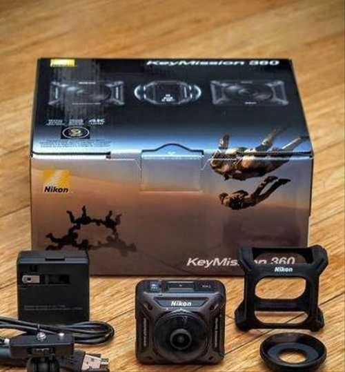 Nikon 360 keymission в коробке