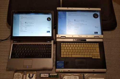 3 ноутбука+ принтер + 4 HDD+4 бп+ ибп арс + кабели
