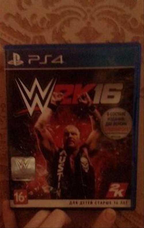 Игра для приставки PS4 WWE 2K16