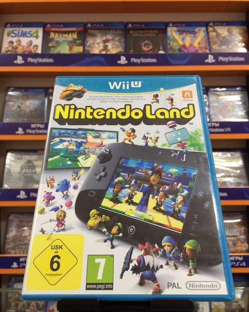Nintendo Land (ReSale)(Wii U, английская версия)