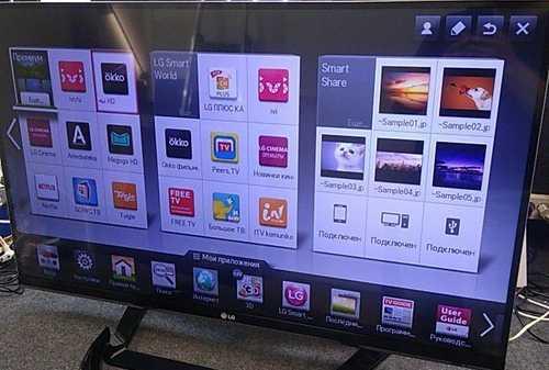 Телевизор lg42lm660T smart/wifi/mirocast/3D