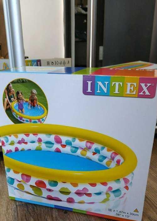 Бассейн надувной: Intex для ребенка