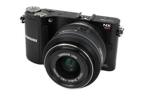 Samsung NX200 Kit 20-50mm f/3.5-5.6, 20 MP, APC-S