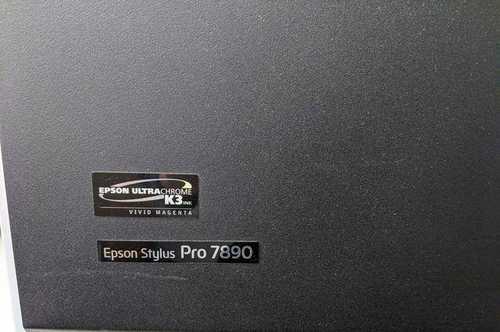 Epson 7890 на сублимационные чернилах