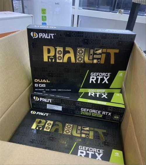 Видеокарта palit RTX 2060 Super эфир 45mh/s