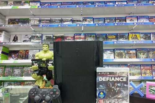 Sony PlayStation 3 Super Slim + Defiance - Обмен
