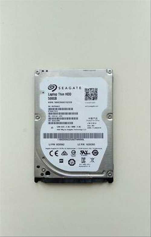 Жесткий диск HDD Seagate 2,5" 500GB для ноутбука